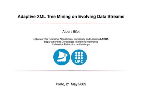 adaptive xml tree mining on evolving data streams ppt
