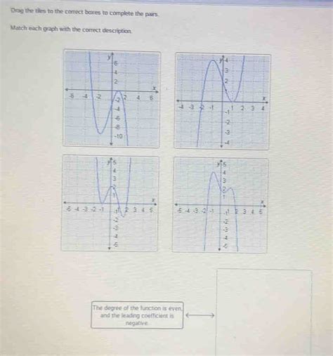 Drag The Tiles To The Correct Boxes To Complete The Pairs Match Each