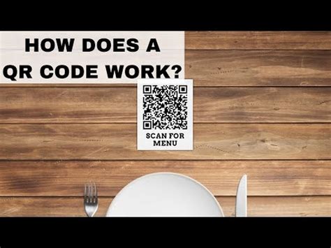 How Does A QR Code Work YouTube