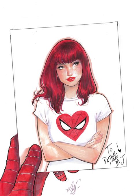 Mary Jane Watson Cover Quality By Lucas Werneck In Killian Cs Many Loves Of The Amazing