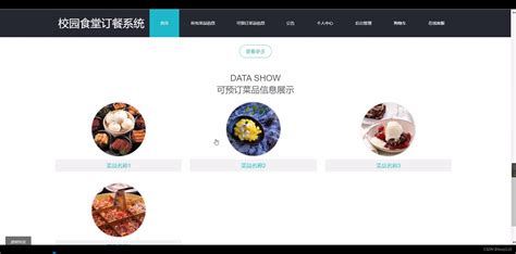 java毕设项目校园食堂订餐系统计算机（附源码 系统 数据库 lw） 学校食堂管理系统javaweb课程设计 csdn博客