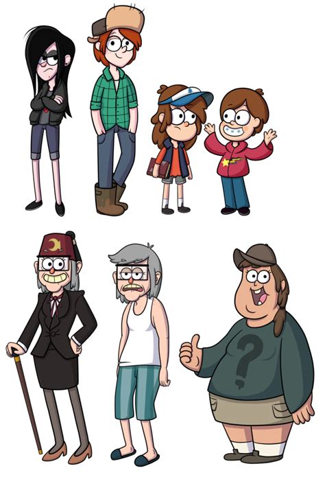 Robbie Valentino Robbie V Mabel Pines Wendy Corduroy Soos Stanley Pines Dipper