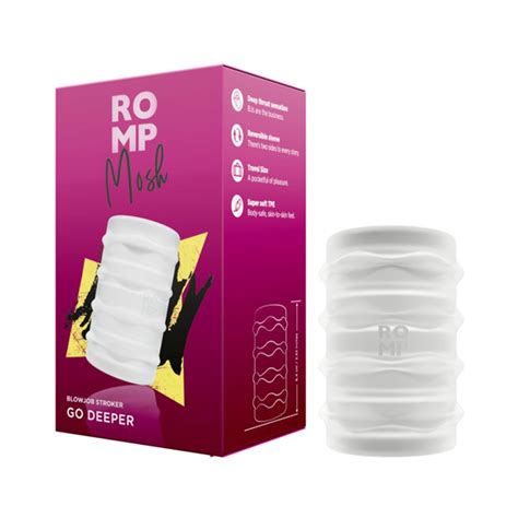 Romp Mosh Reusable Manual Stroker Male Masturbator