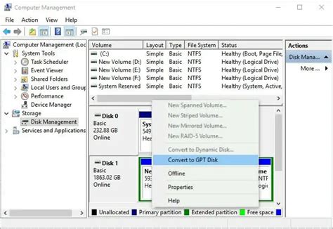 Fix Windows Cannot Be Installed On This Disk The Selected Disk Has