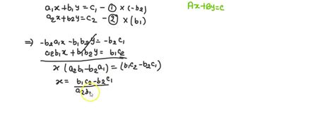 solved let x1 y1 x2 and y2 be constants and consider the following equations in the variables