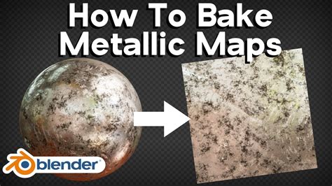 How To Bake Metallic Maps Tutorial BlenderNation