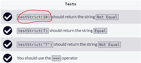 basic javascript comparison with the strict equality operator javascript the freecodecamp