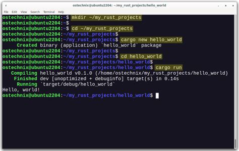 How To Install Rust Programming Language In Linux Ostechnix