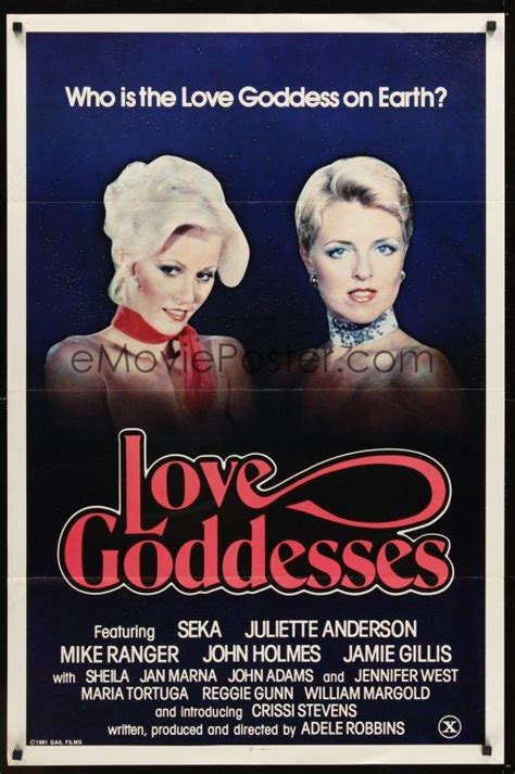 Love Goddesses 1sh 81 Seka And Juliette Anderson Jamie Gillis And John Holmes 1838805627