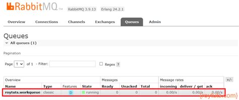 Spring Boot RabbitMQ Work Queues Example Roy Tutorials