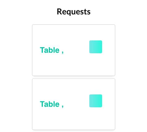 javascript reactjs rendering a list of request components does not display any information