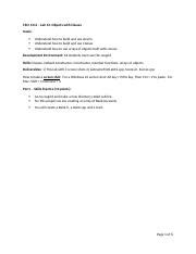 Csci Lab Objects With Classes And Structs Csegrid Docx Csci