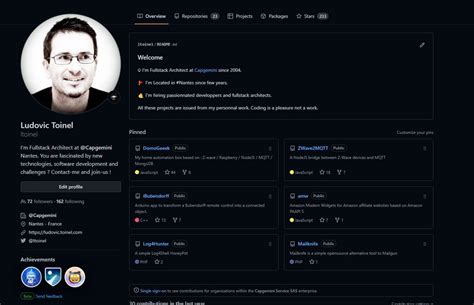 github 5 astuces pour booster sa page de profil