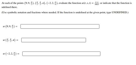 solved evaluate the limit using continuity use symbolic