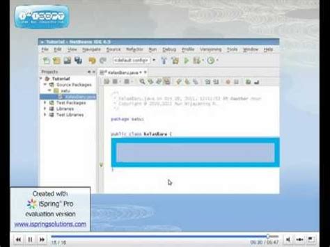 Tutorial Java 2 My First Java Di NetBeans YouTube