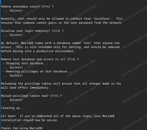 How To Install And Secure MariaDB On Ubuntu 24 04 LinuxConfig