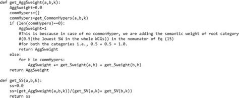 experimental data for computing semantic similarity between concepts using multiple inheritances
