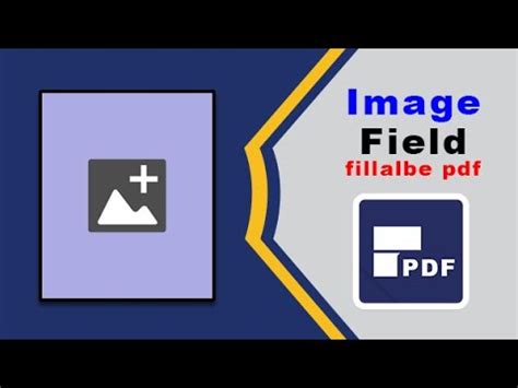 How To Add An Image Field To A Fillable Pdf Form Using Pdfelement YouTube