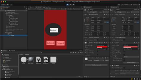 unity3d 如何制作反向遮罩并允许点击对遮罩区域起作用而不对剩余的Unity起作用 大数据知识库