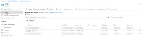 Linux Read Json File From Azure Blob Storage Using Bash Script And