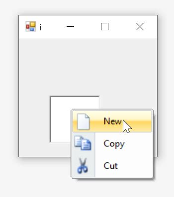 Getting Started Windows Forms ContextMenuStrip Control Syncfusion