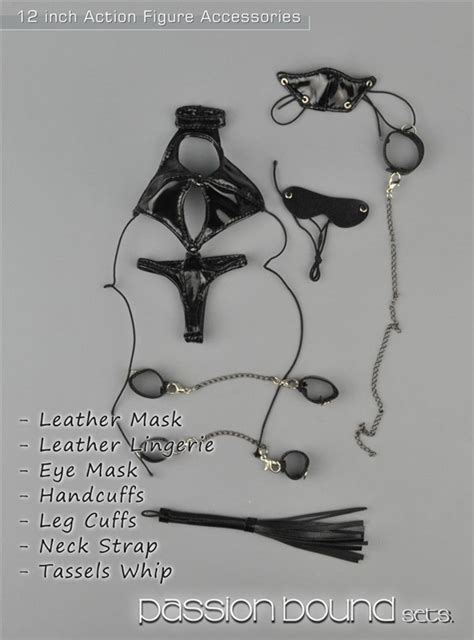 18 miniature 1 6 scale passion bound set 1 6 scale sex toys for dollhouse sex toys 12 inch