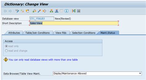 sap abap views tutorialscampus