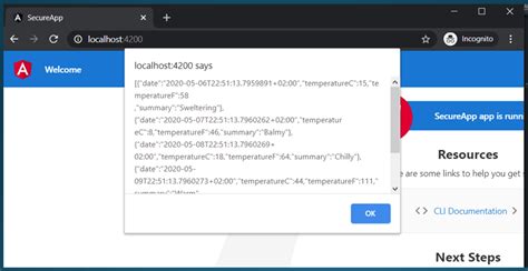 the code blogger angular app and azure ad protected web api using msal