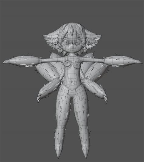 Faputa Made In Abyss 3d Model In Fantasy 3dexport