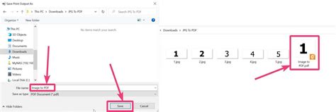 how to convert or export multiple images to a single pdf file offline