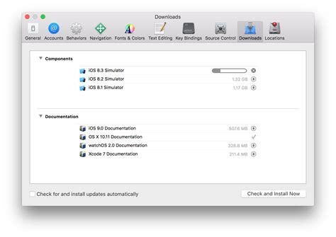 Xcode Ios 8 Simulator Downmfil