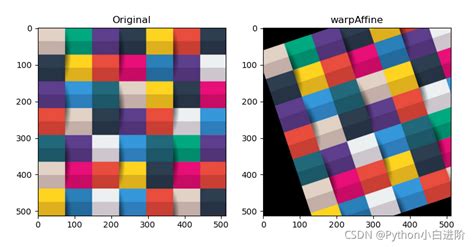 【opencv 例程200篇】24 图像的仿射变换（cv2 warpaffine） cv2仿射变换 csdn博客