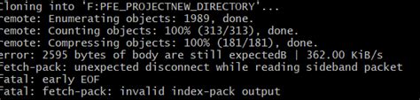 Git Clone Failed Any Solutions R Git