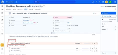 Task Tracking Easy Redmine