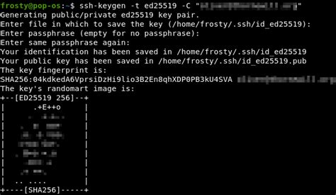 configure github ssh keys frosty labs