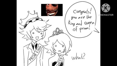 Murder Drones Uzi X N King 👑 And Queen 👑 Of The Prom Comic Dub Youtube