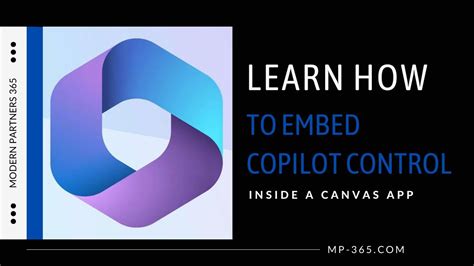 How To Embed Copilot Control Inside A Canvas App In Under 10 Minutes