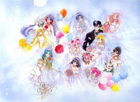 Naoko Takeuchi Bishoujo Senshi Sailor Moon Michiru Kaioh Ami Mizuno Chibi Usa