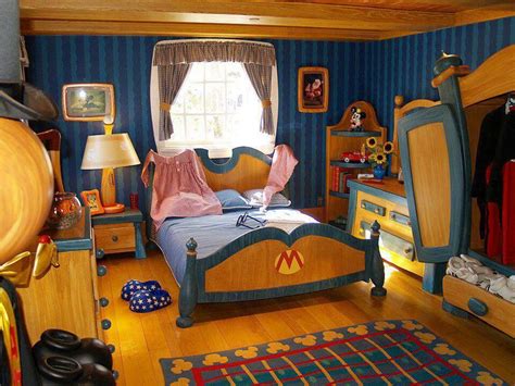 Mickeys Room Disney Themed Rooms Disney Bedrooms Disney House Ideas Disney Home Decor Teen