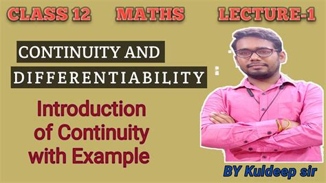 continuity and differentiability class 12 mathematics continuity introduction ncert ex 5 1