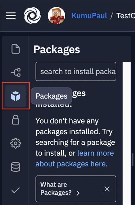 C How To Install Packages And Libraries For C On Repl It Stack