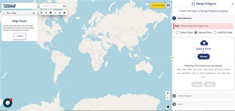 Merge Polygons Features Online Using IGISMap
