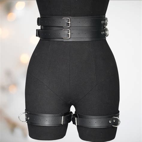 Bdsm Wrist Waist And Leg Harness House Of Chastity