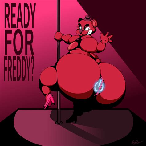 Rule 34 Animatronic Anthro Ass Big Butt Bow Tie Brown Body Buttplug Clothing Dancing Five