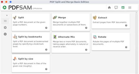 edit pdf in linux split merge extract rotate average linux user
