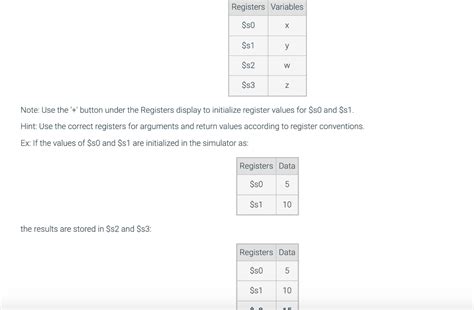 solved given the following c program and the mapping of
