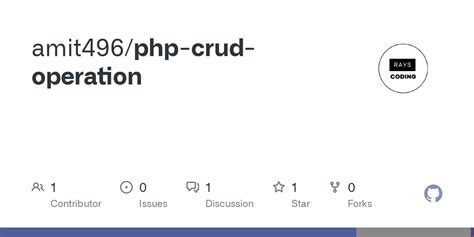 GitHub Amit496 Php Crud Operation