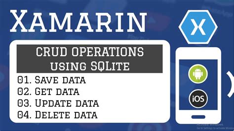Xamarin Create A Simple Complete App Using Xamarin Full CRUD