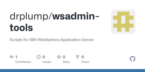 github drplump wsadmin tools scripts for ibm websphere application server