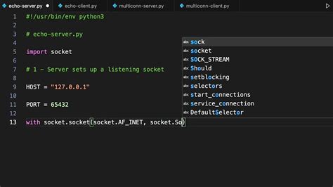 creating a simple socket server and client in python youtube